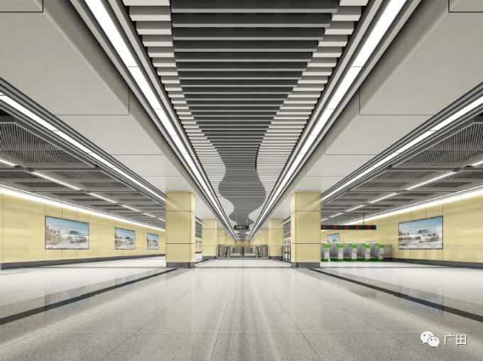 Plain Pattern Wave Ceiling Design