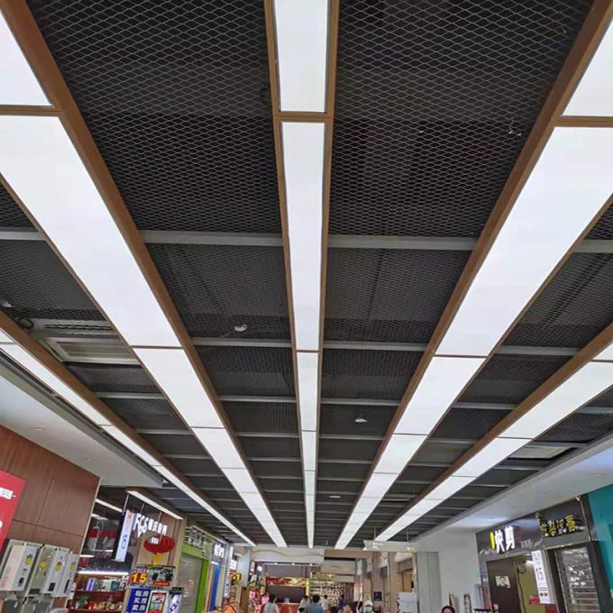 Powder Coated Metal Mesh Ceiling Tiles Suspended Expanded Metal Ceiling ... Powder Coated Metal Mesh Ceiling Tiles Suspended Expanded Metal Ceiling ...