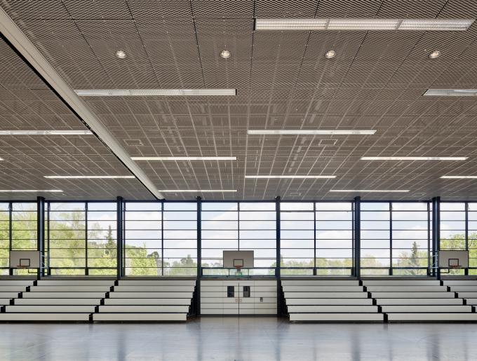 800x800 Mesh Ceiling Panel Aluminum Hook On 20x40mm Wire Mesh Ceiling Tiles