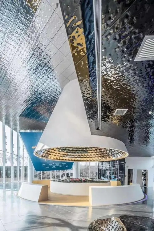 1220x2440 Polished Stainless Steel Ceiling Panels 0.5mm Mirror Surface