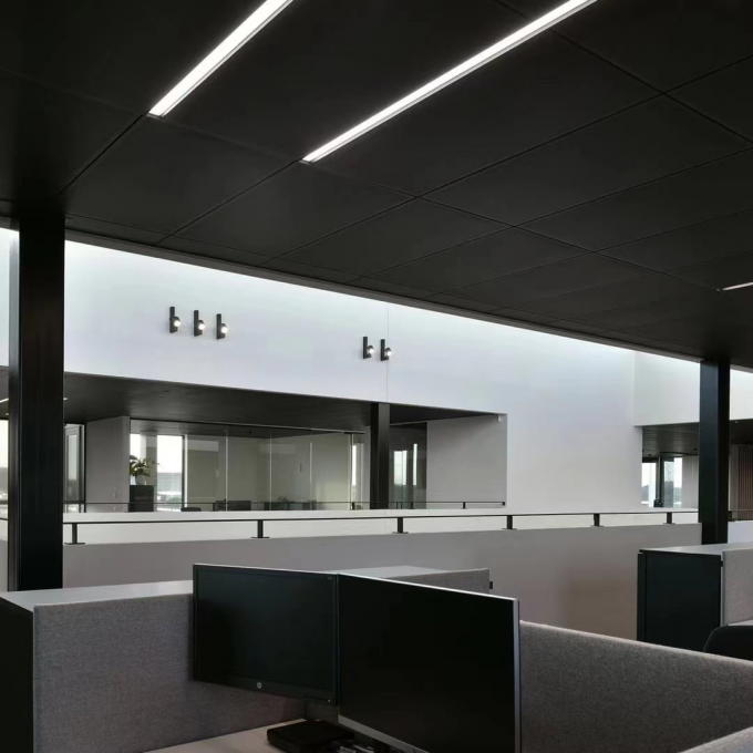 300x300mm Metal Ceiling Tiles Beveled Pattern Clip In Ceiling System