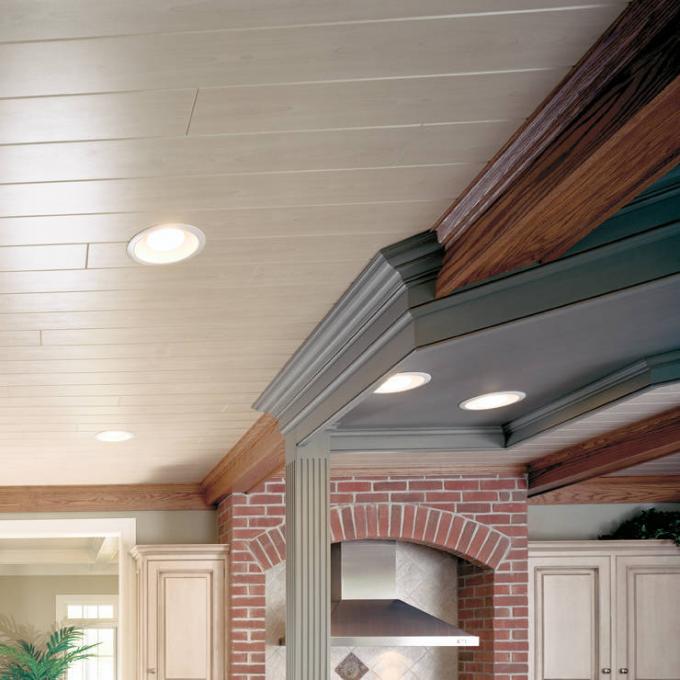 H Strip Concealed Decorative Ceiling Planks 150mm 200mm Width For ...