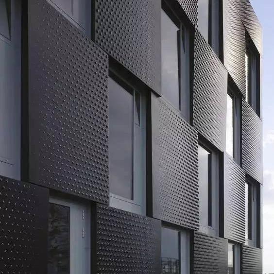 Exterior Perforated Facade Panels