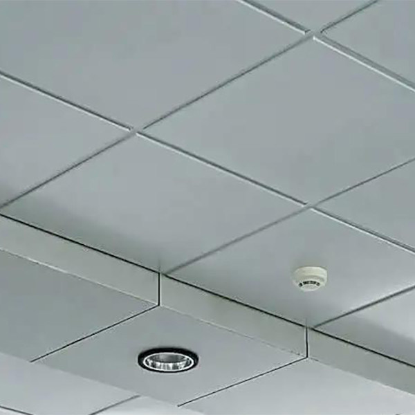 Aluminum lay in ceiling metal lay-in square tiles white ceiling