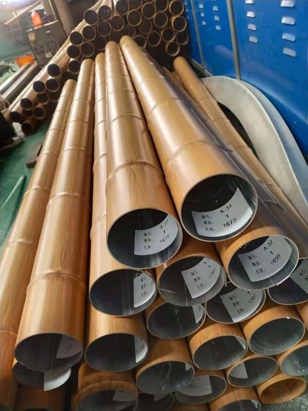 Fire Resistant Aluminum Tubular-Baffle Ceiling For Exterior Wall Decoration