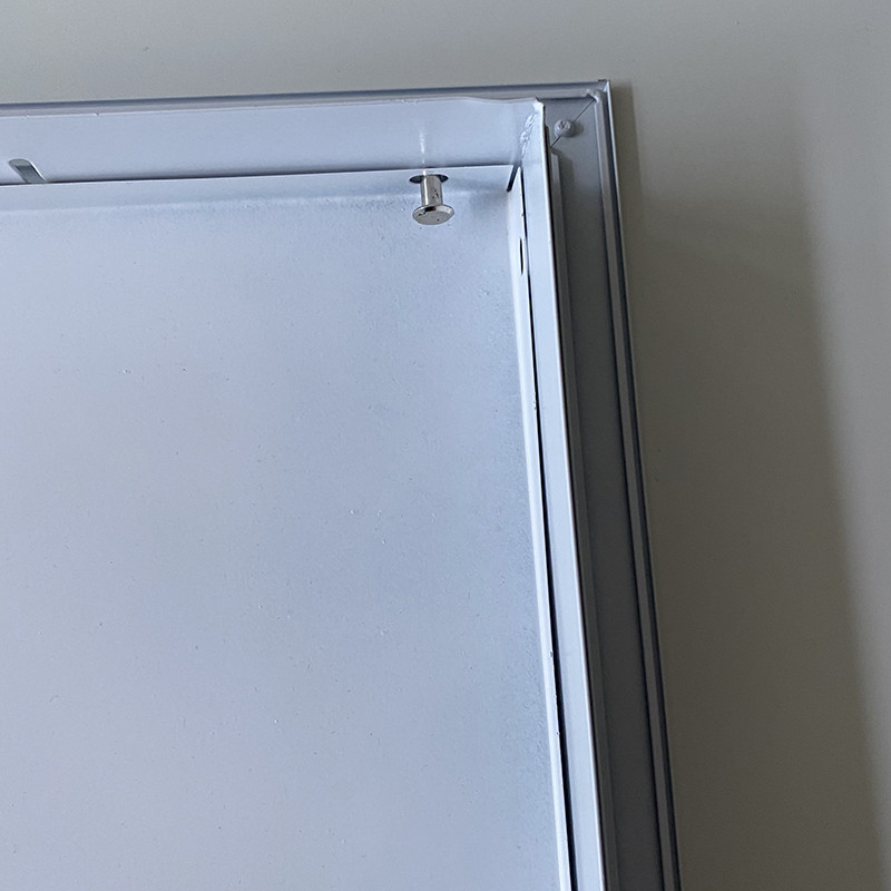 Metro Station 390x390x40x0.8mm Aluminum Access Panel With Key Type Switch