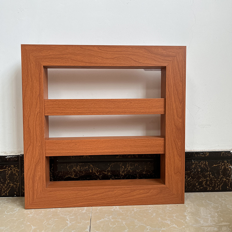 Extruded Baffle Aluminum Screen With Profile Size 400x400mm Inner ...