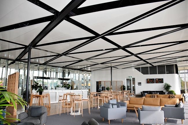 Hot sale 1200X1200X1200 Aluminum Metal Ceiling Triangular Clip In ...