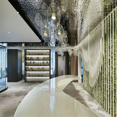 Buy reflective water ripple metal sheet, Good quality reflective water ...